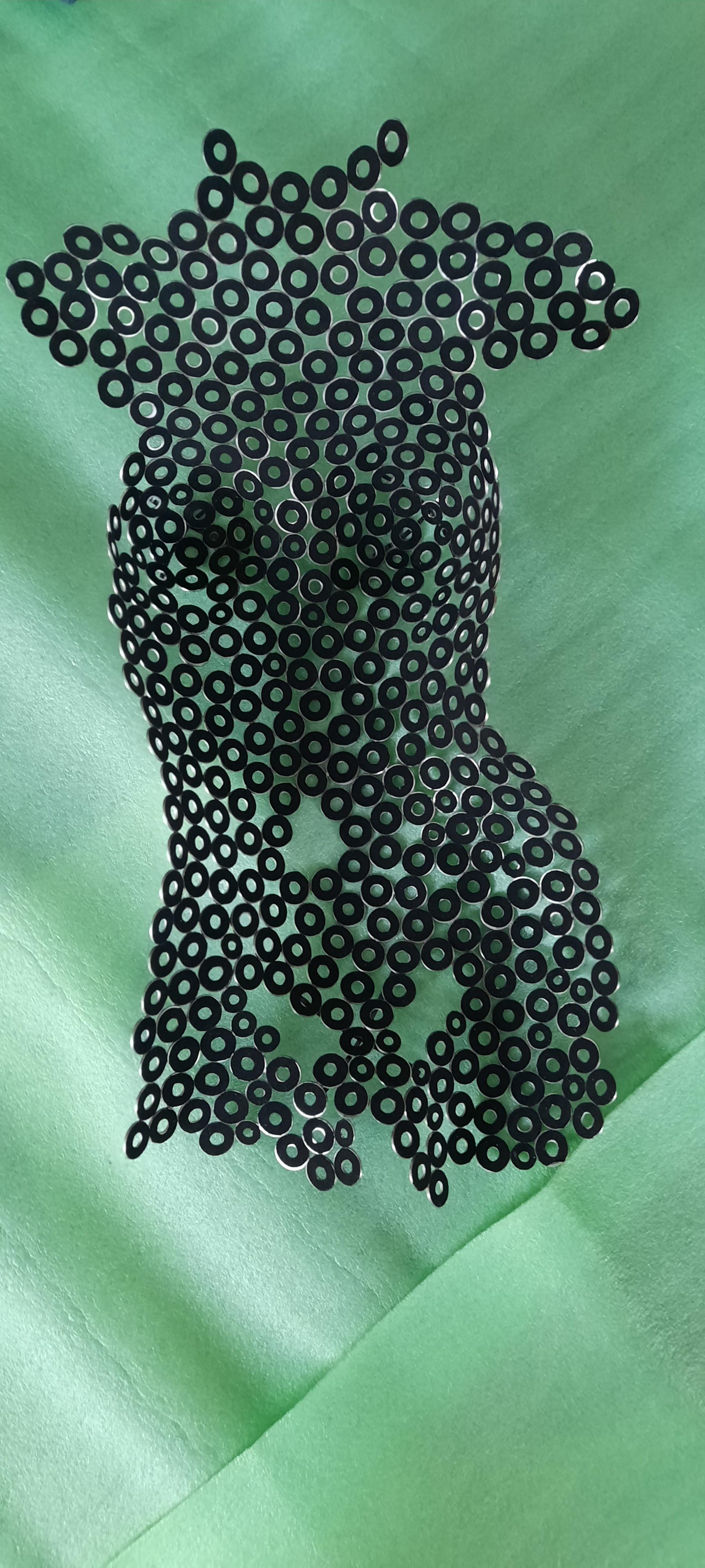 Autocolant decorativ, model catifea neagra, Folina, latime autocolant ...