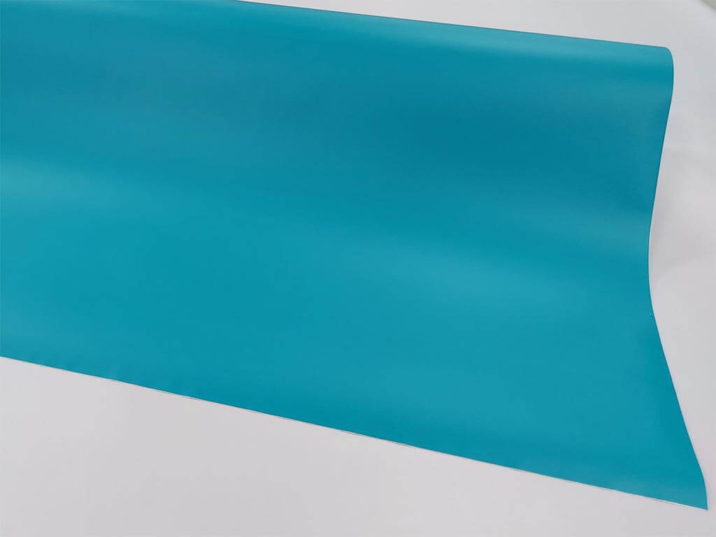 Autocolant turcoaz, Turquoise Blue 3656 , cu aspect mat, latime 126 cm