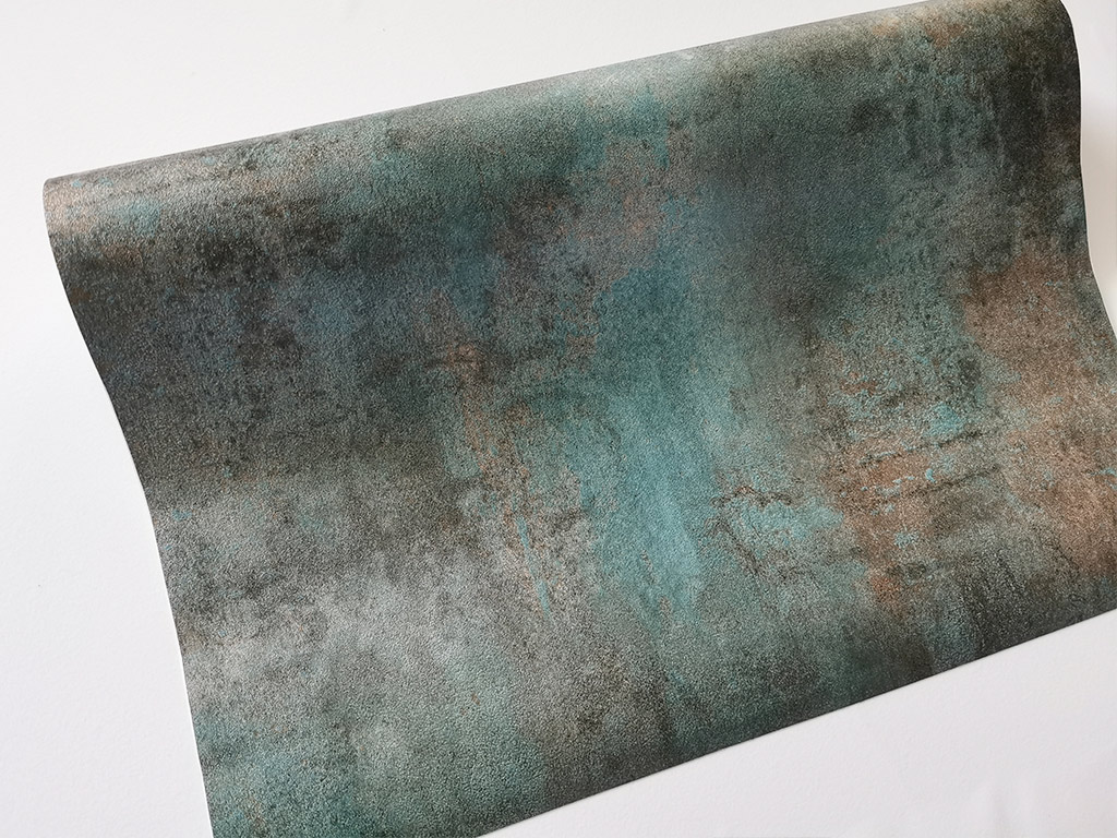 Autocolant cu efect metalic Oxide Steel, autocolant multicolor Folina