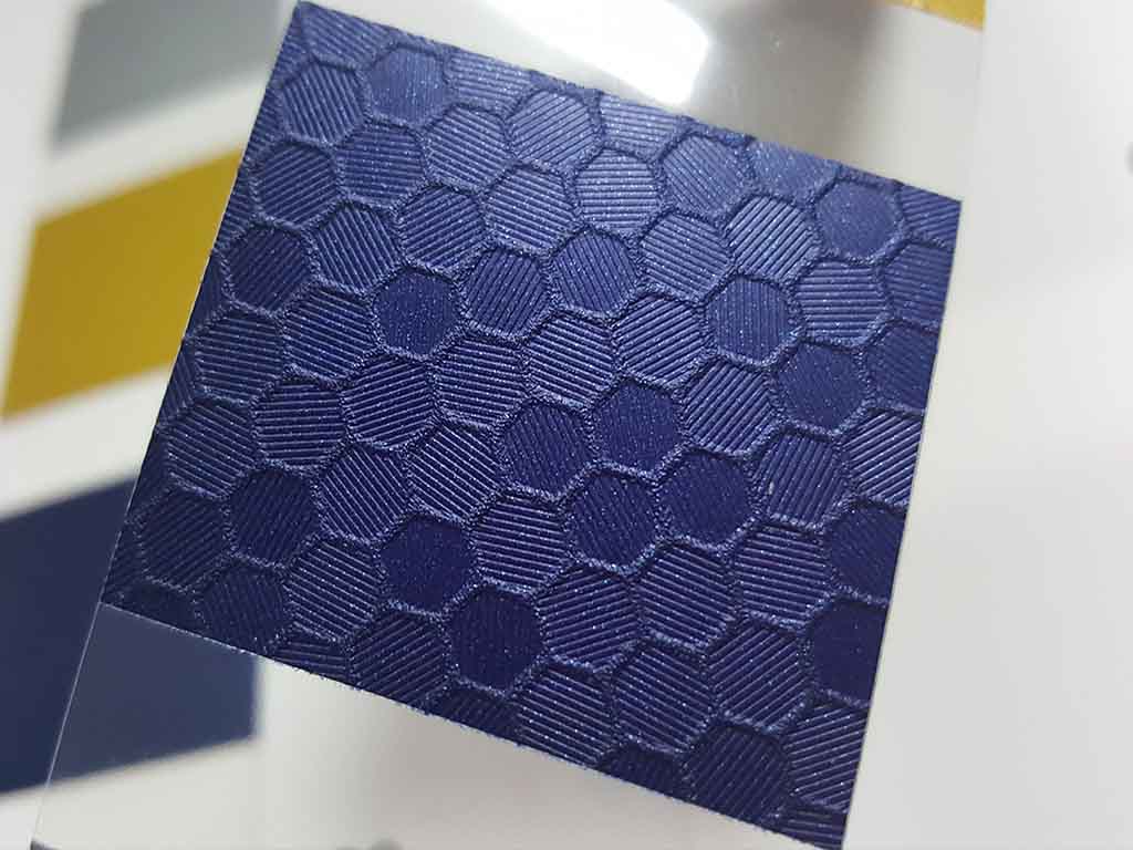 Autocolant decorativ Oracal 975HC Honeycomb, pentru exterior și masini