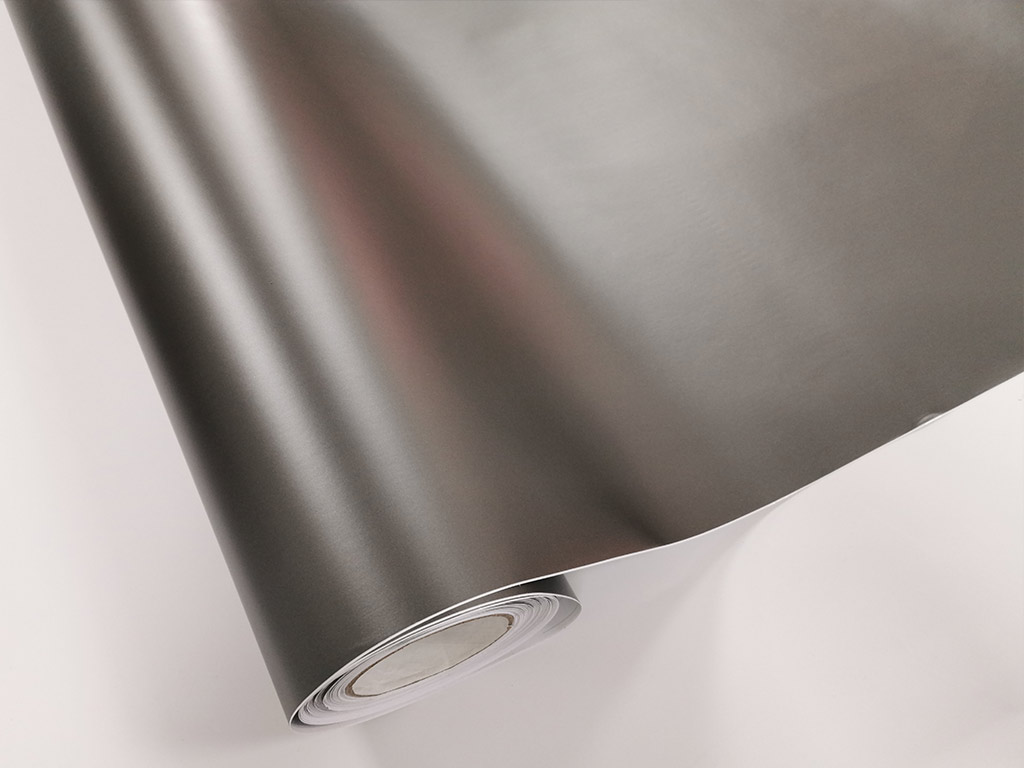 Autocolant gri antracit mat, Comanda online de la brandul Folina.