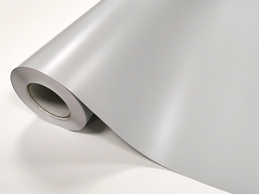 Autocolant gri mat, Aslan 11478K, 122 cm lățime, racletă de aplicare ...