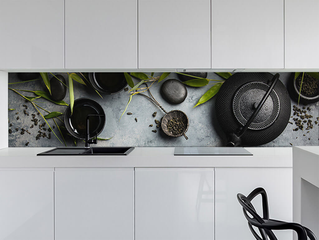 Autocolant perete bucatarie de la Folina, autocolant model ceainice