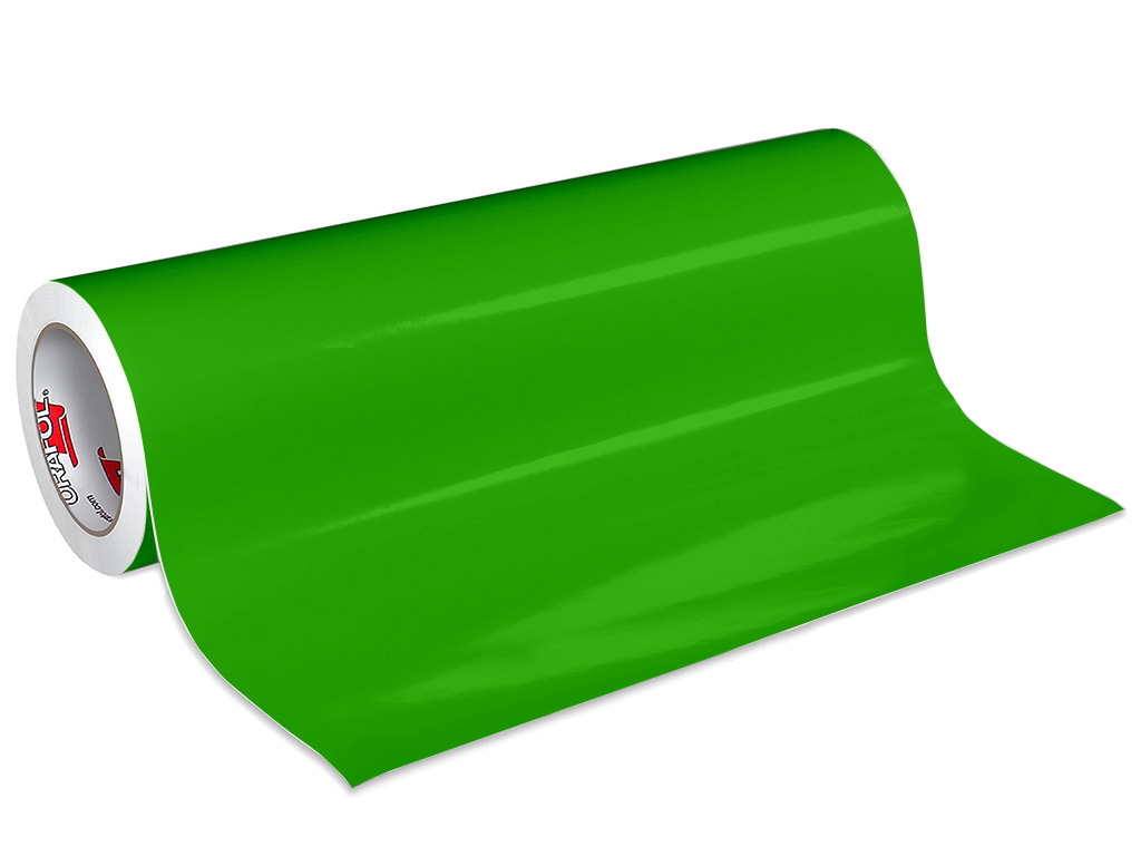Autocolant verde lucios Oracal 641G Economy Cal, Yellow Green 064, rolă ...