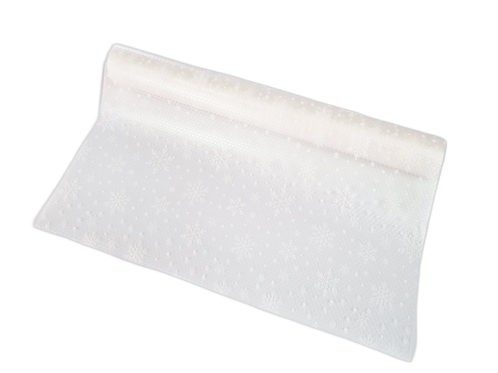 Folie protecţie sertar, EVA incolor cu model alb, material impermeabil ...