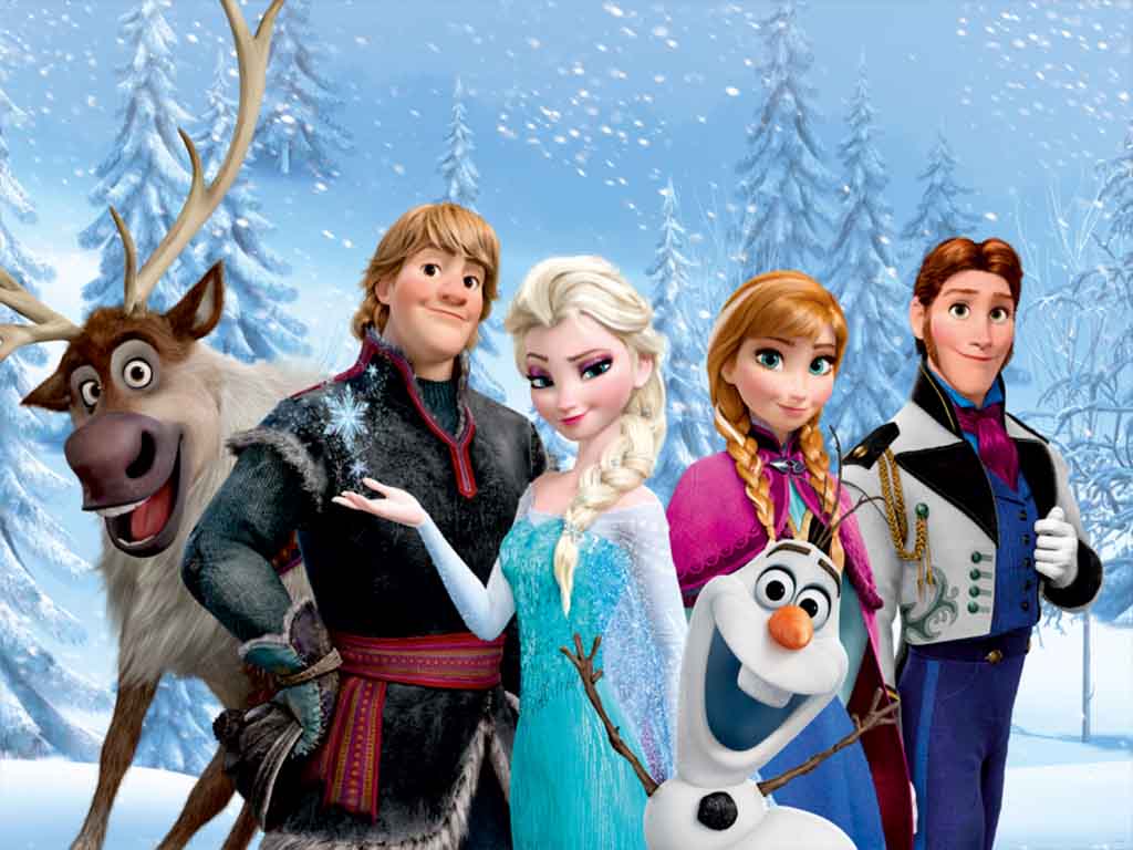 Fototapet Frozen Friends, Fototapet copii, Folina