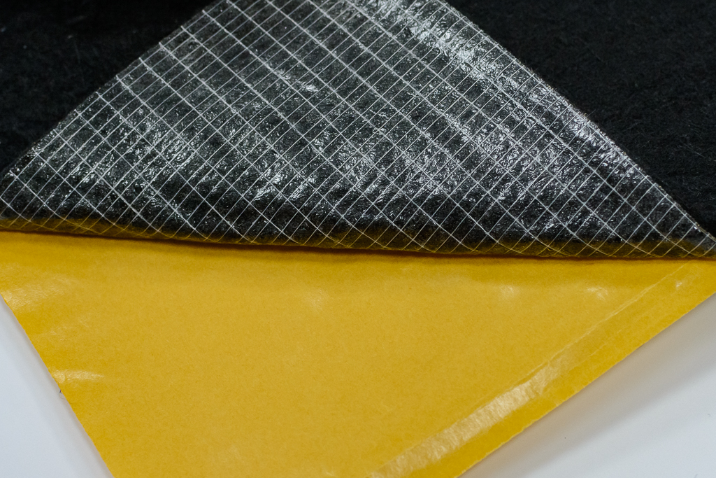 Pasla autoadeziva, fetru autoadeziv, culoare neagra, pentru protectie ...