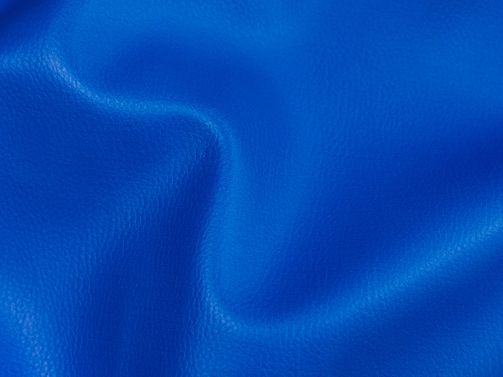 Piele ecologică autoadezivă culoare albastru cobalt, aspect natural ...