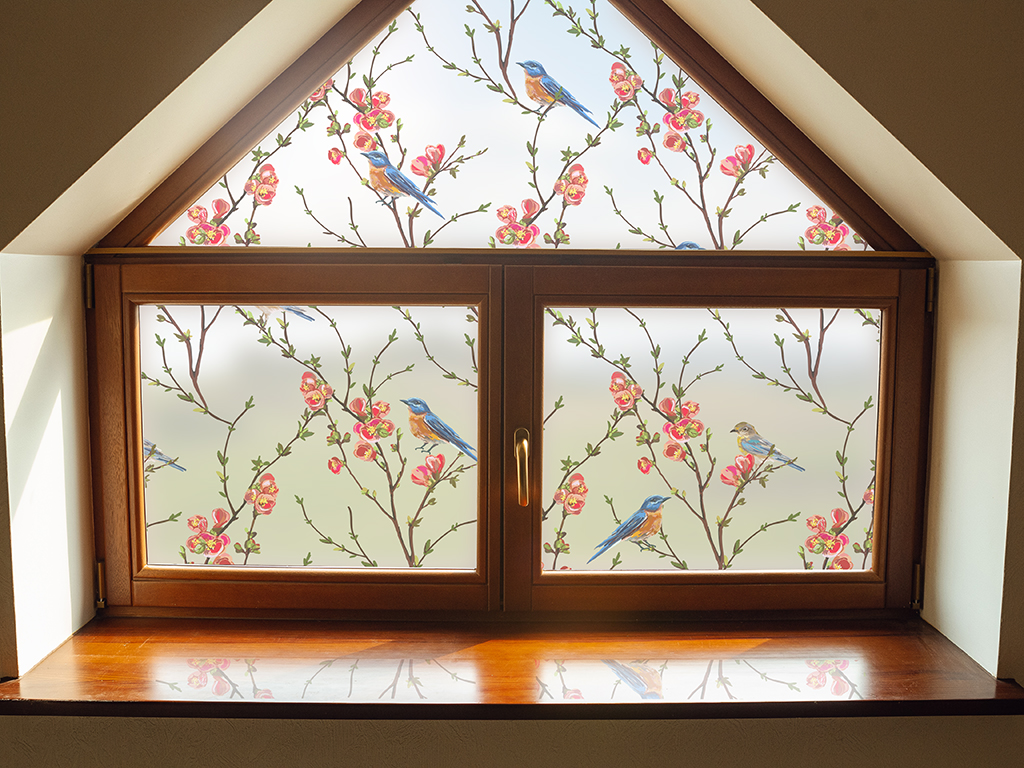 Folie geam autoadezivă, Folina, model Veneciano, 60x200 cm, accesorii ...