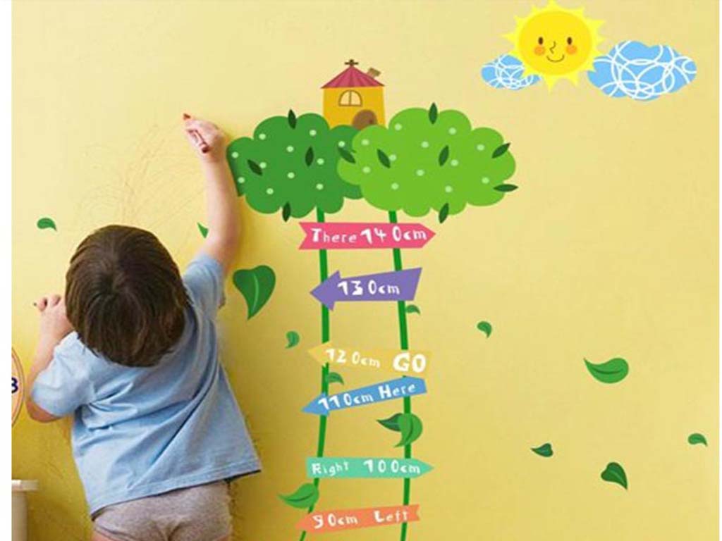 Sticker copii, sticker decorativ, sticker metru Casa fermecata, Folina