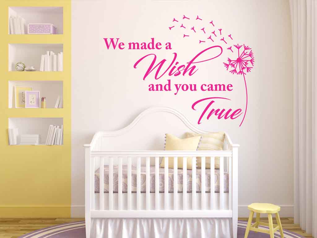 Sticker copii Wish, sticker pentru camera copilului, stickere copii