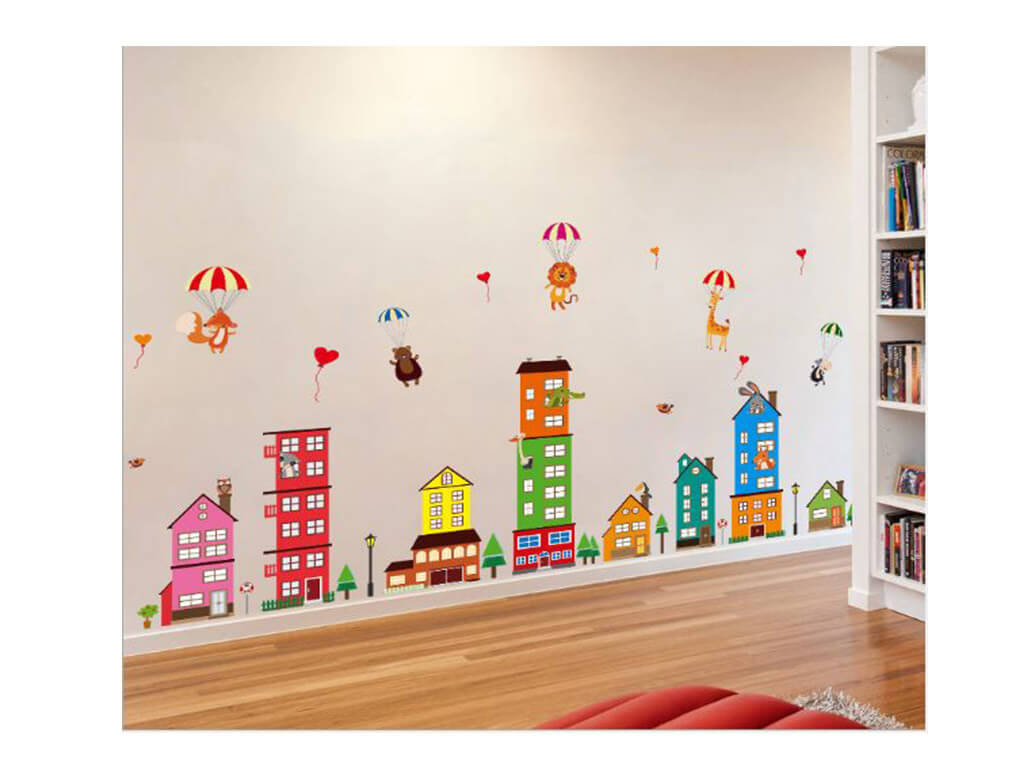 Sticker copii, model Mijloace de transport, pentru gradinite, Folina.