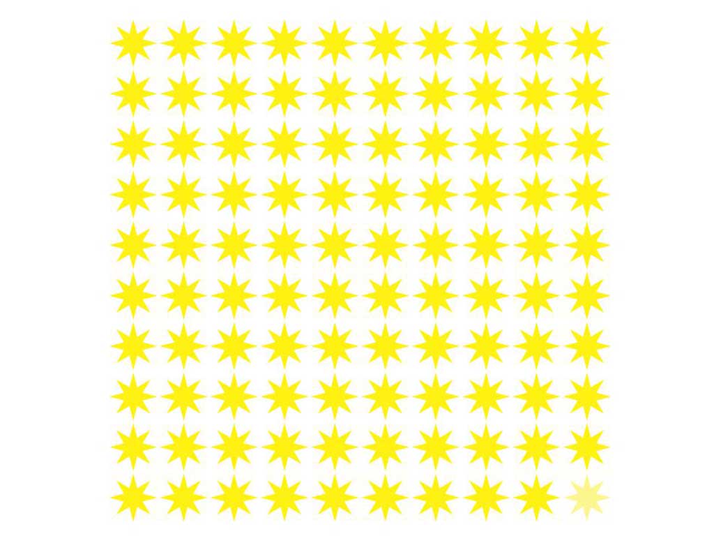 Sticker Stelute, aurii, set 100 stickere in forma de stea, brand Folina