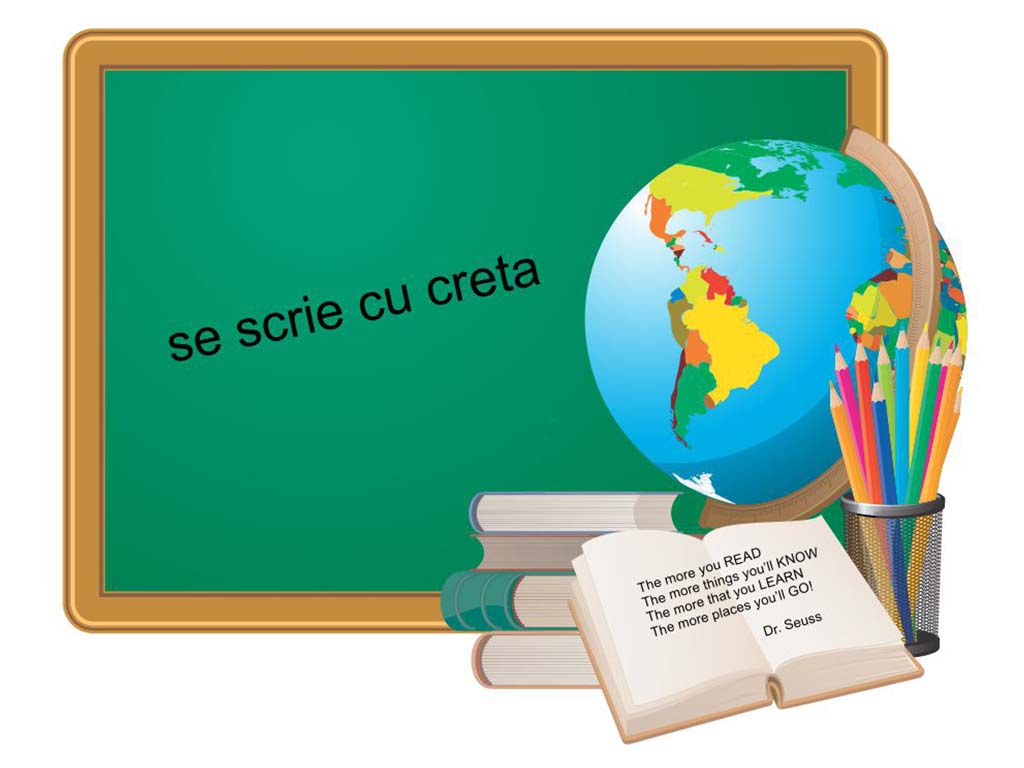 Sticker tablă de scris Şcoală, sticker decorativ pentru copii, brand Folina