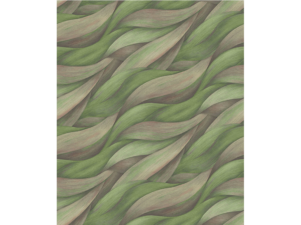 Tapet cu model elegant verde-mov, Erismann Casual Chic 1025707