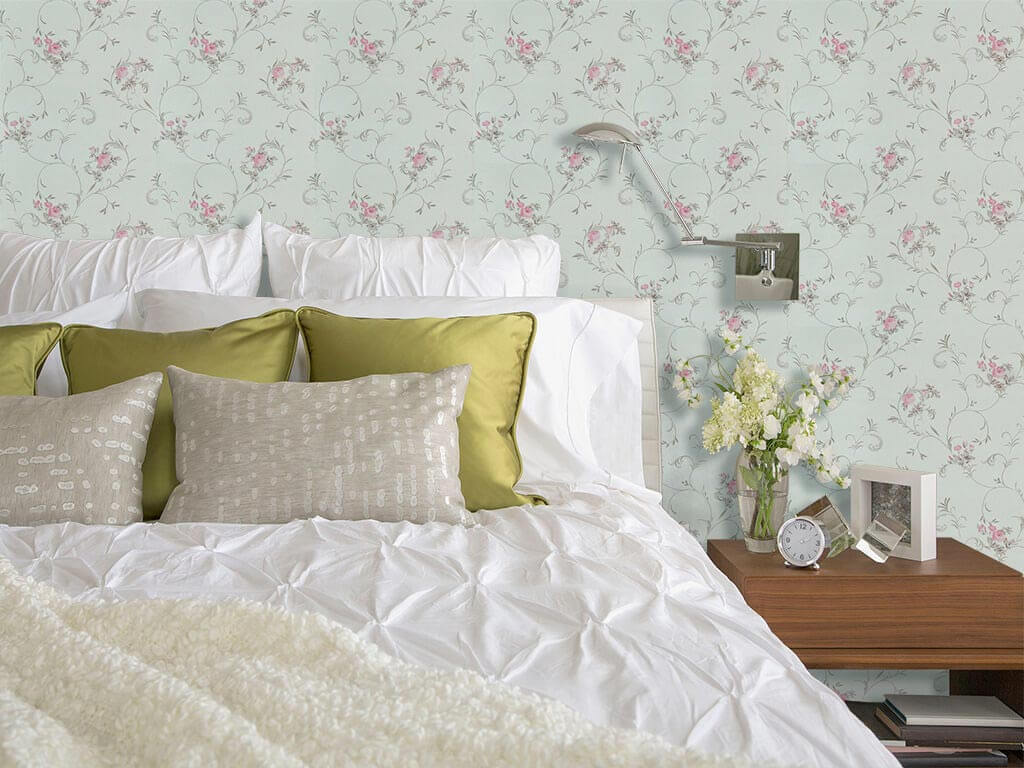 Tapet PVC autoadeziv flori roz Sofia, tapet, brand Folina